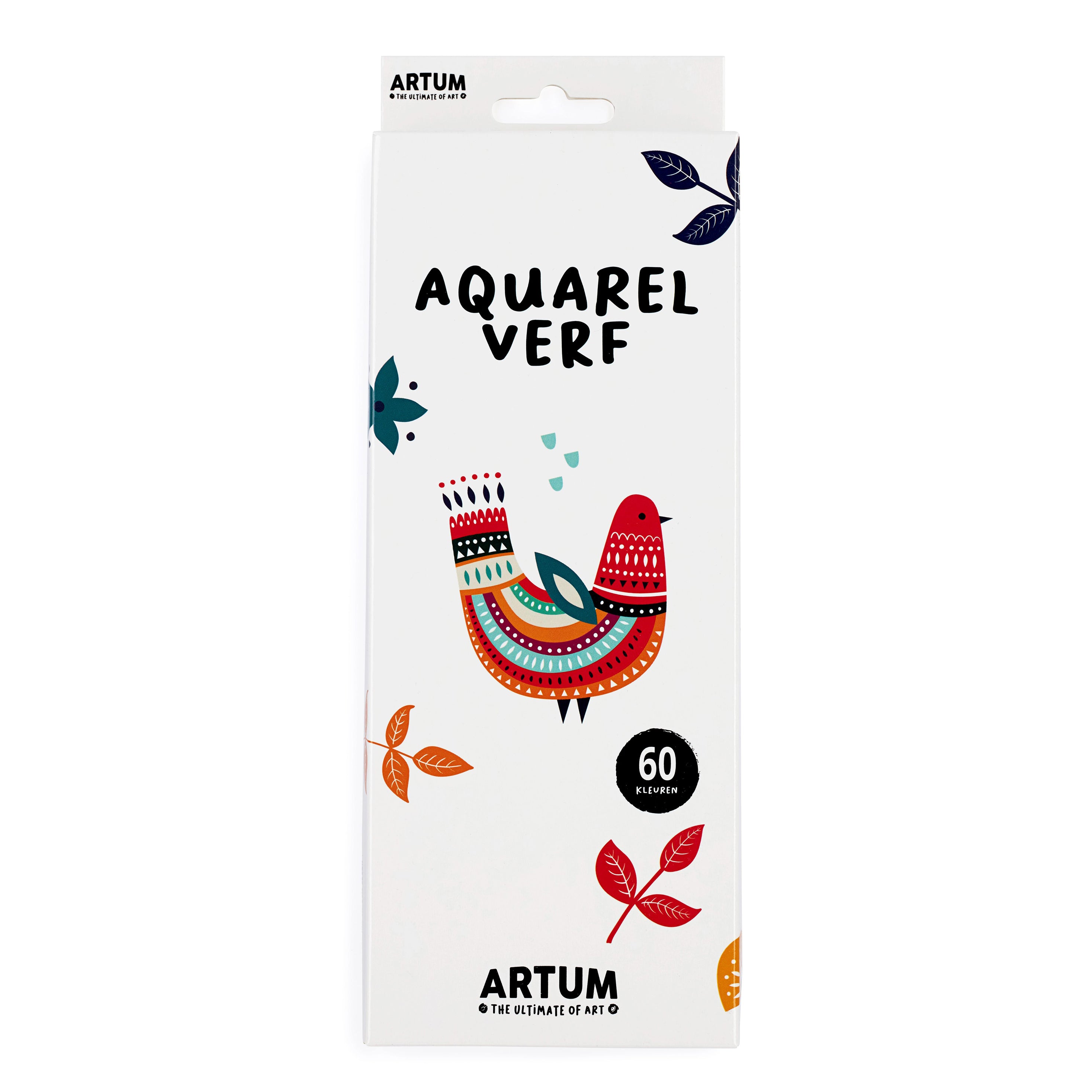 Aquarelverf Set met 60 Kleuren – Artum